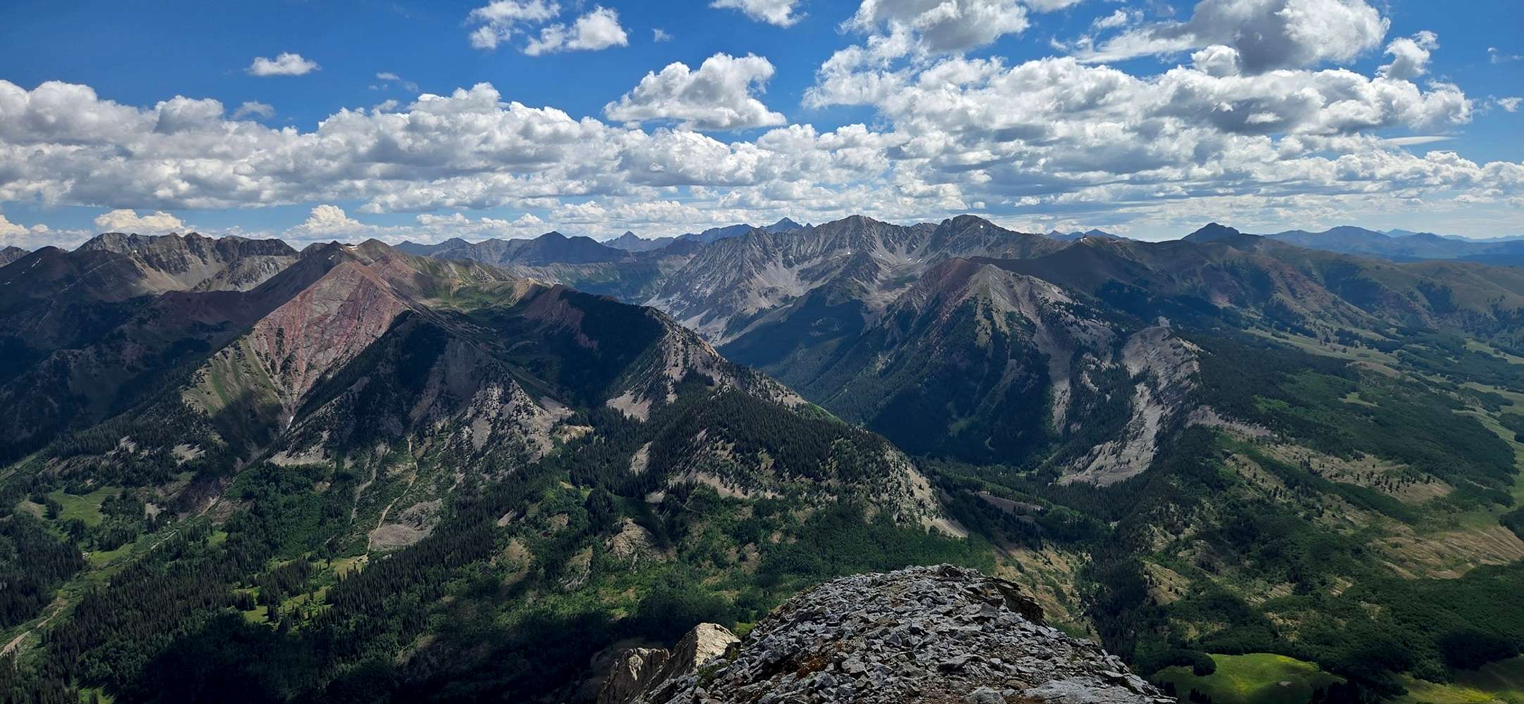 Gothic Mountain views. : Photos, Diagrams & Topos : SummitPost