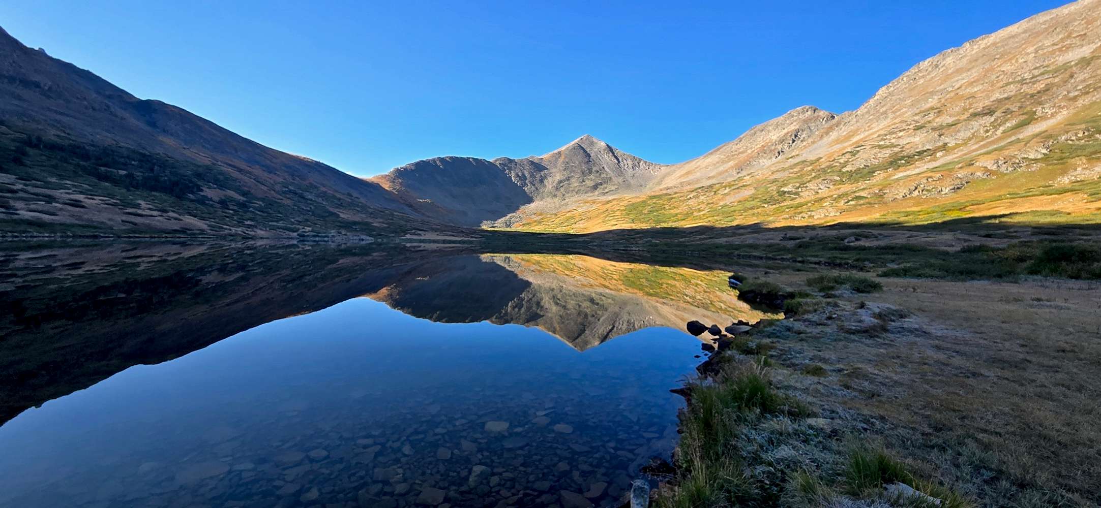 Hancock Lake reflection. : Photos, Diagrams & Topos : SummitPost