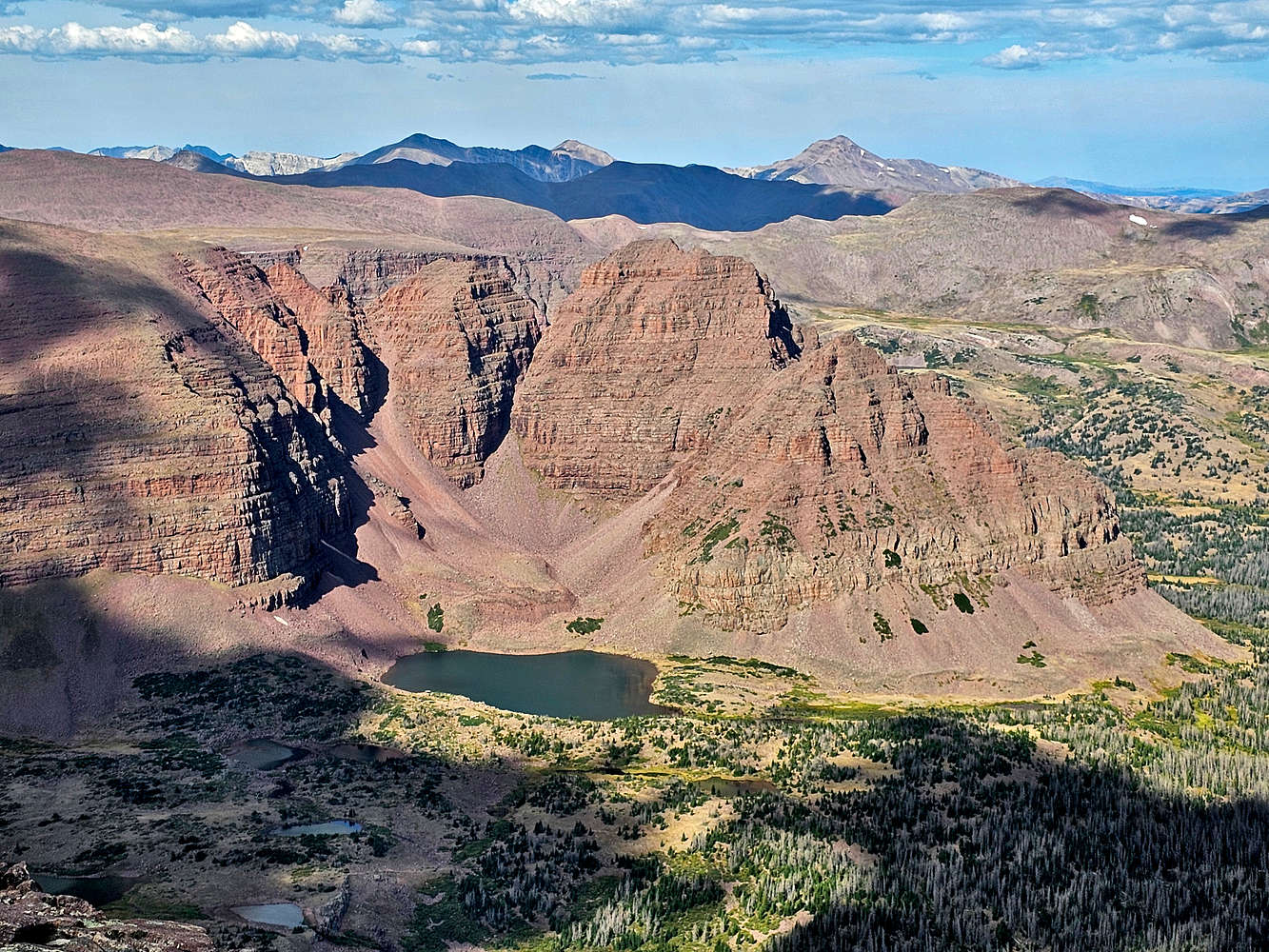 Red Castle, Tokewanna, Wapiti and Wasatch Peaks : Photos, Diagrams ...