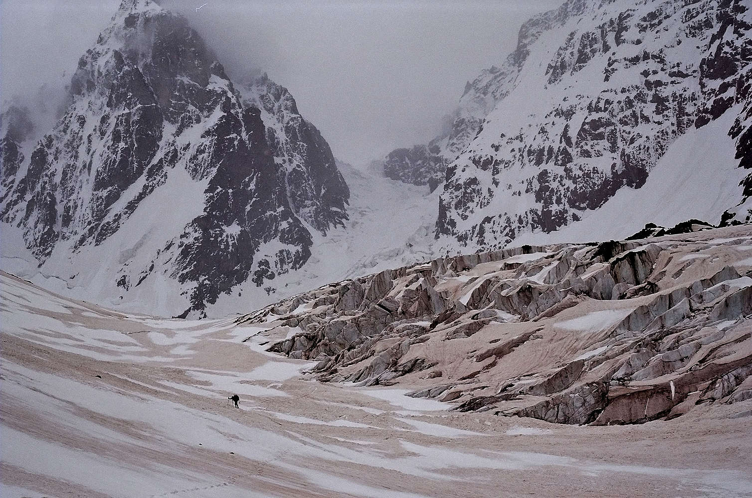 Ushba North Icefall : Photos, Diagrams & Topos : SummitPost