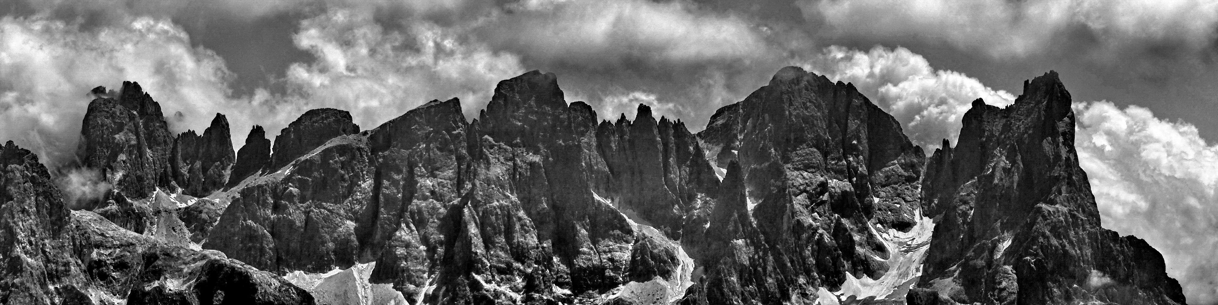 Pale di San Martino from Alpe Lusia : Photos, Diagrams & Topos : SummitPost