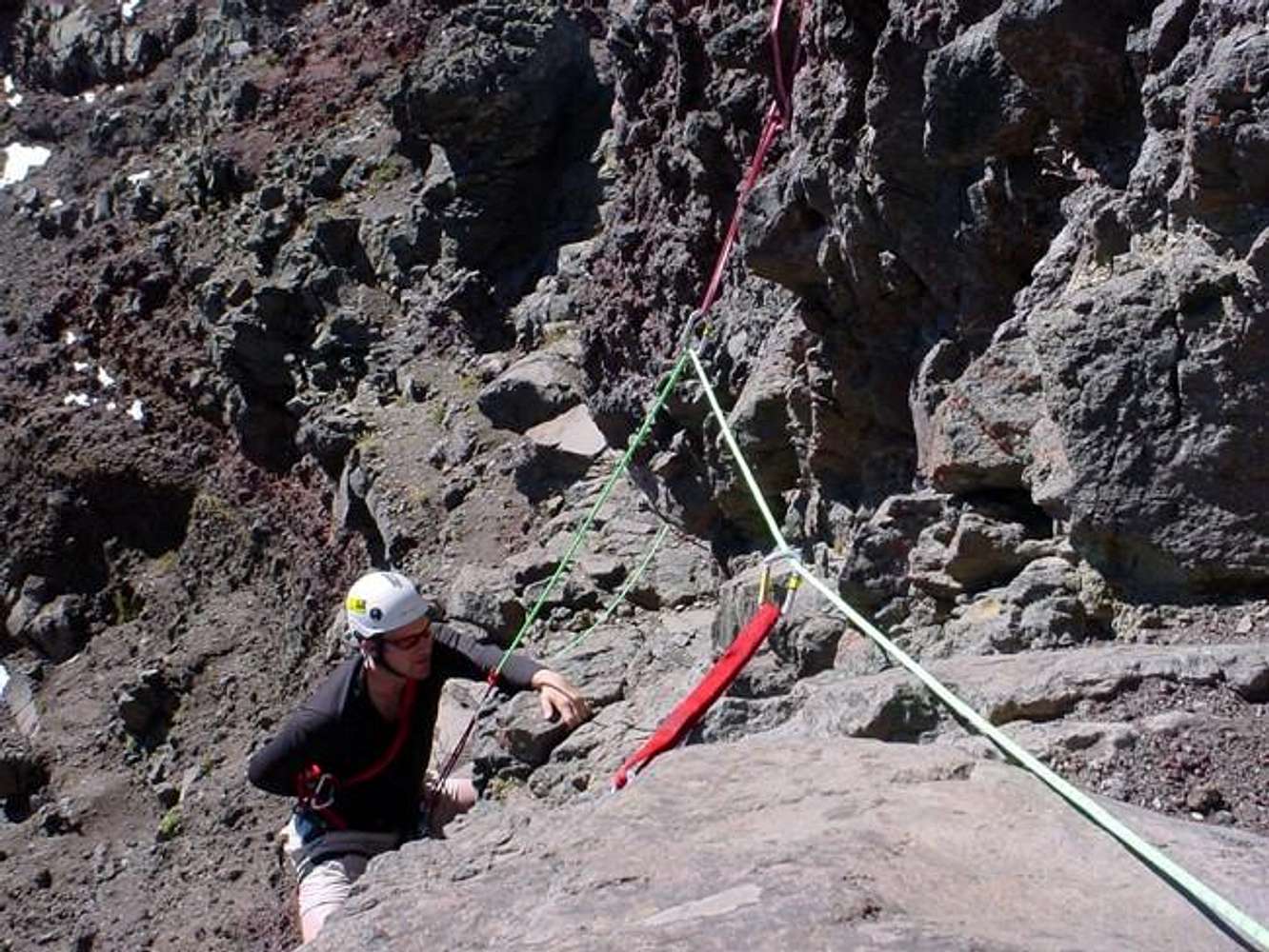 The crux move at the Crawl.... : Photos, Diagrams & Topos : SummitPost