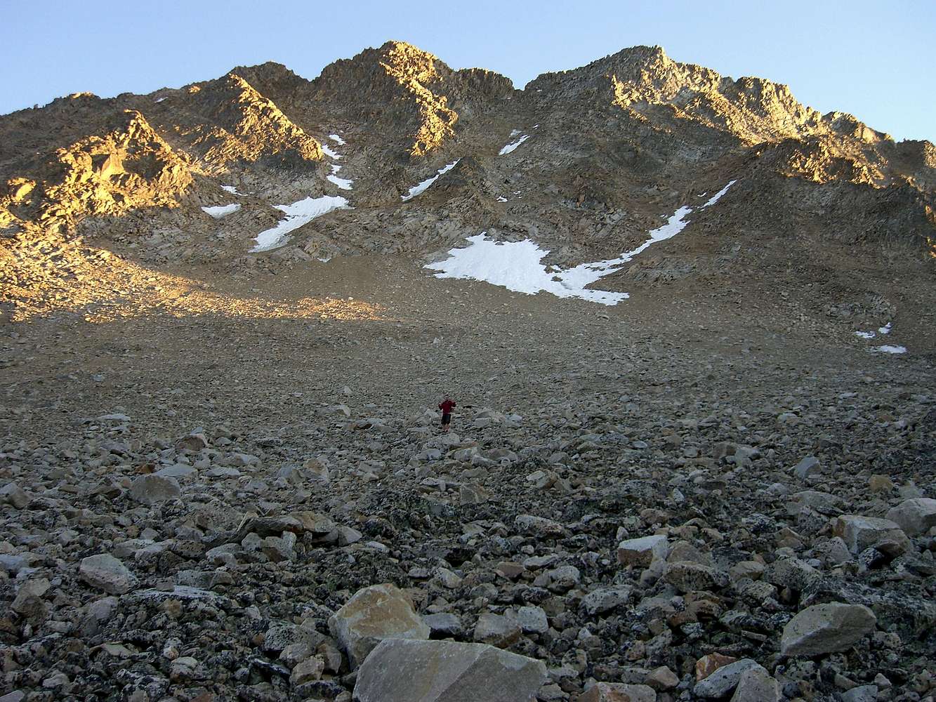 Castle Peak's Big Gully : Photos, Diagrams & Topos : SummitPost