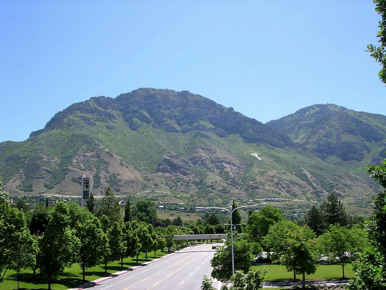 Y Mountain from BYU campus : Photos, Diagrams & Topos : SummitPost