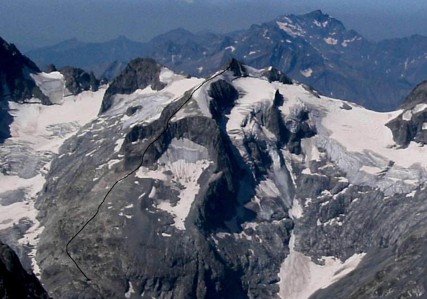 Ecrins > Gioberney (NE ridge route) : Photos, Diagrams & Topos : SummitPost