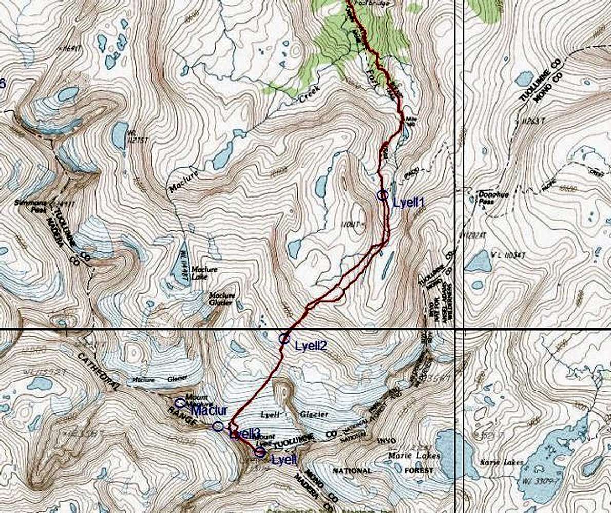 Mt. Lyell : Photos, Diagrams & Topos : SummitPost