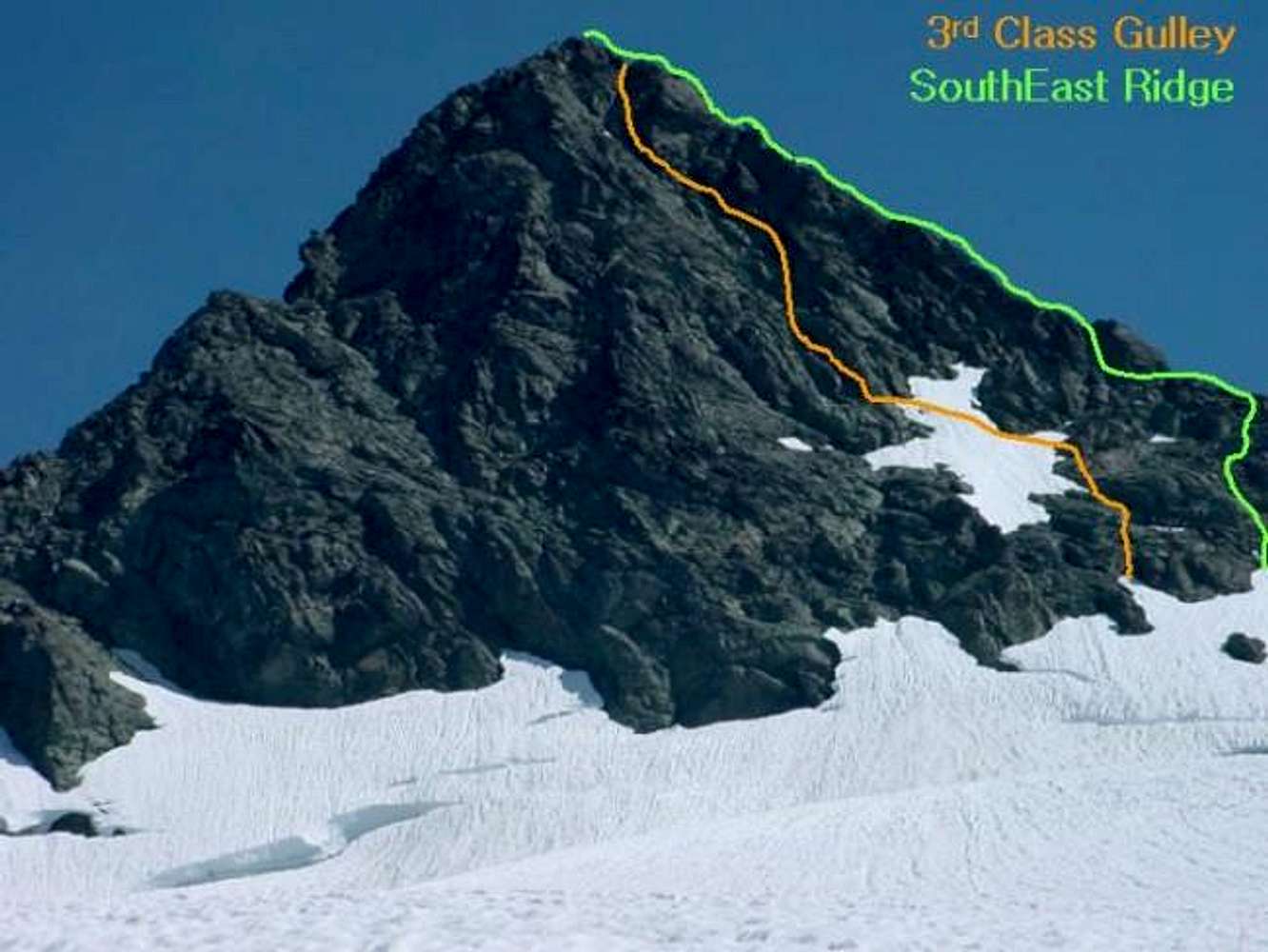 A couple route options on the... : Photos, Diagrams & Topos : SummitPost