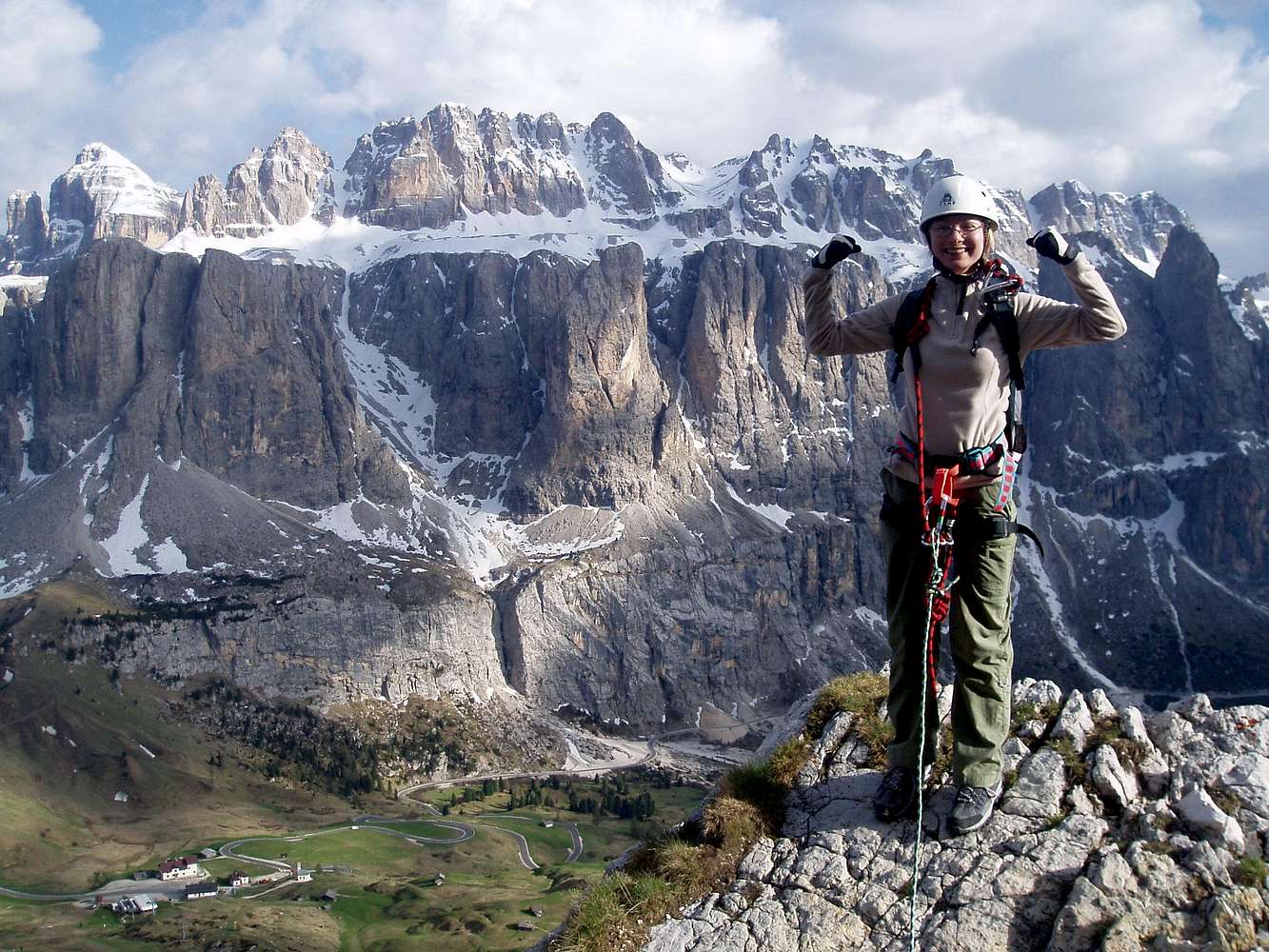 VIa Ferrata in the beautiful Dolomites Italy : Photos, Diagrams & Topos ...