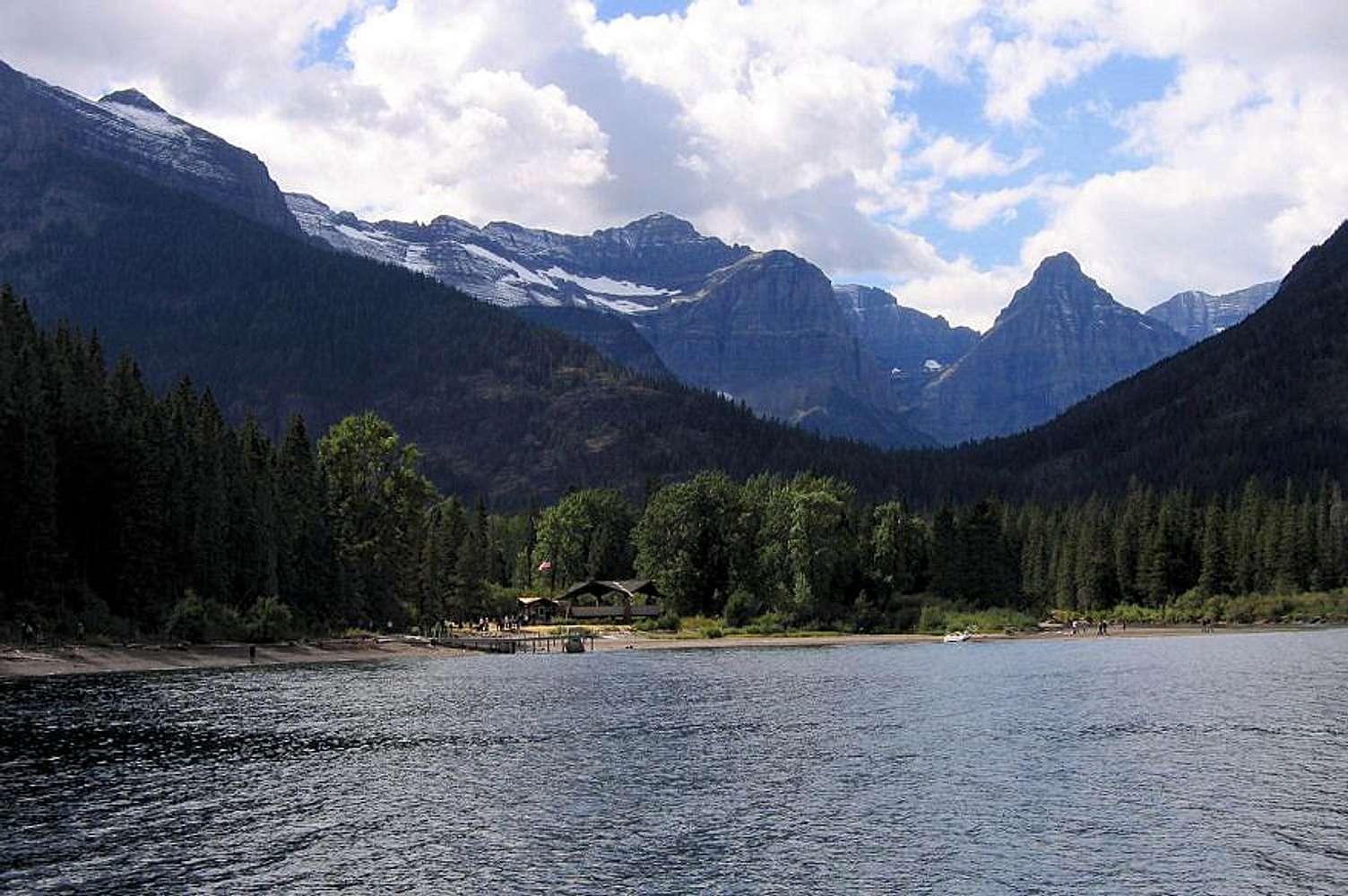 The Goat Haunt Ranger Station : Photos, Diagrams & Topos : SummitPost