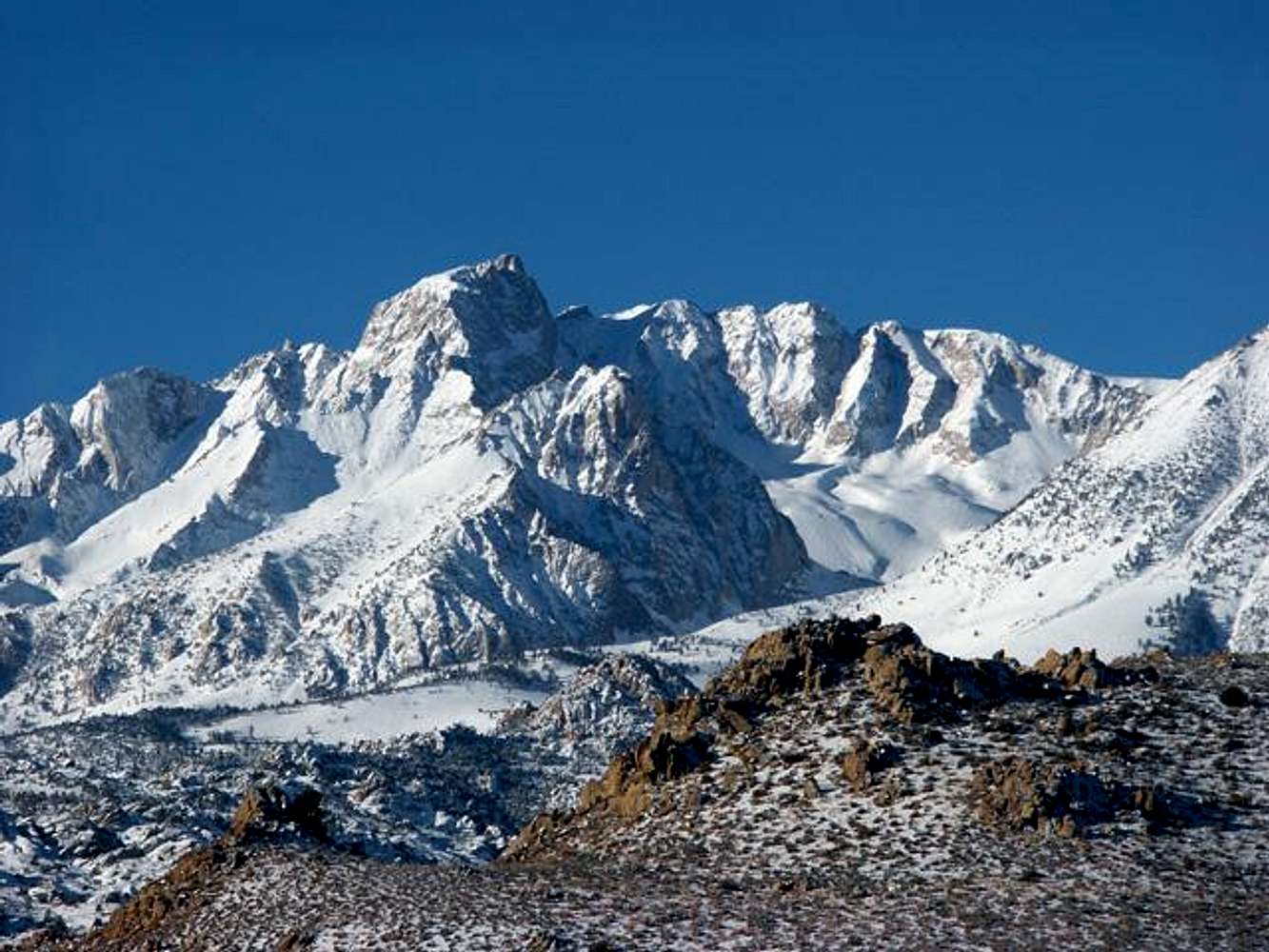 Mt. Humphreys from the East -... : Photos, Diagrams & Topos : SummitPost
