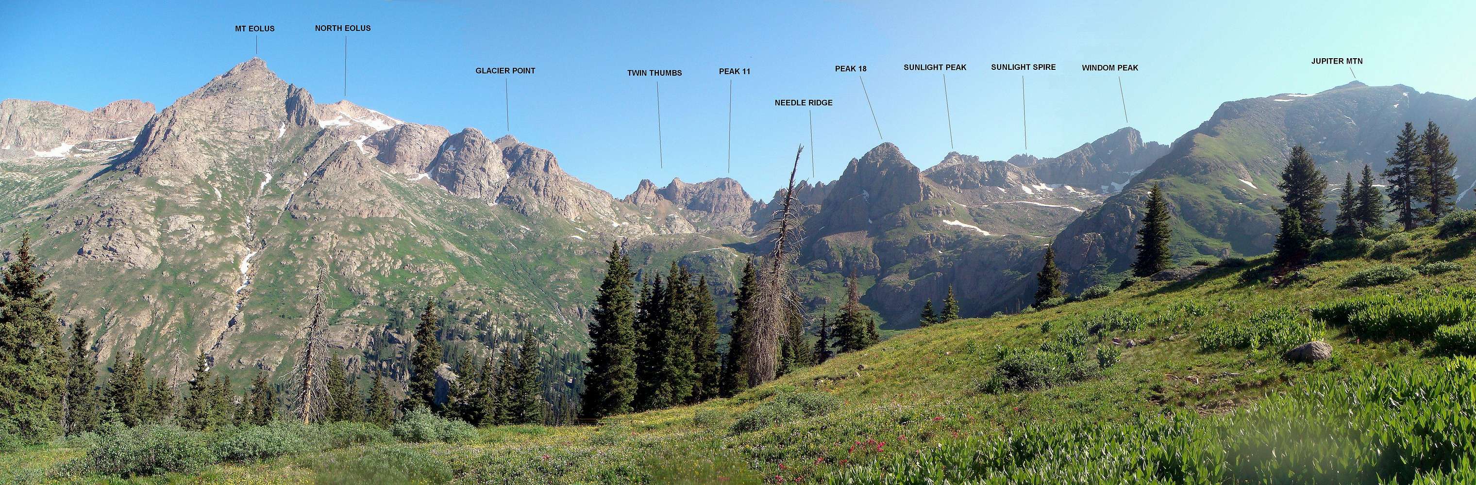 Chicago Basin Group : Photos, Diagrams & Topos : SummitPost