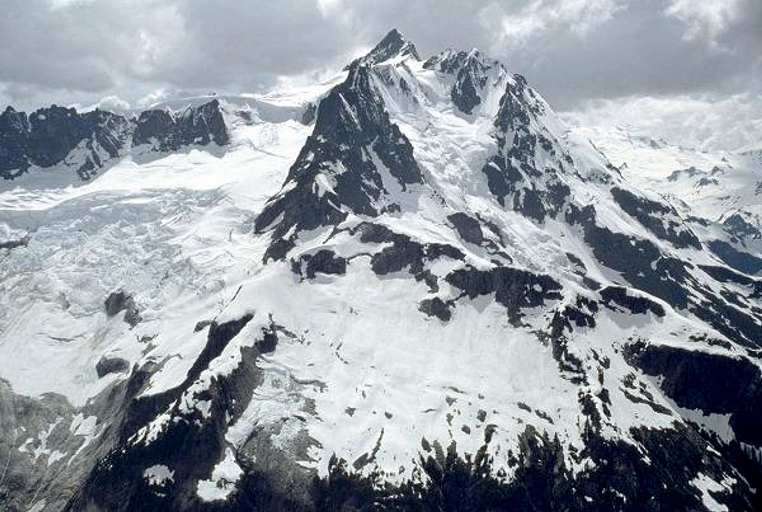 Mt. Shuksan from the summit... : Photos, Diagrams & Topos : SummitPost