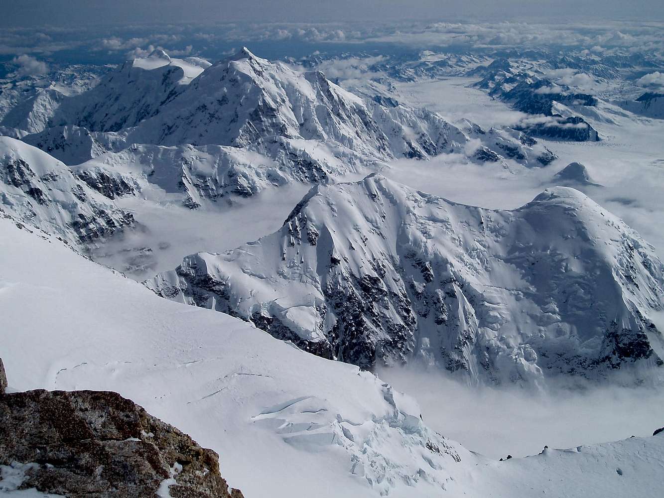 Mt. Hunter from 17K : Photos, Diagrams & Topos : SummitPost