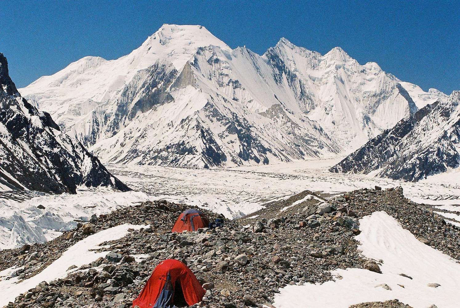 Chogolisa from Braod peak base camp : Photos, Diagrams & Topos : SummitPost