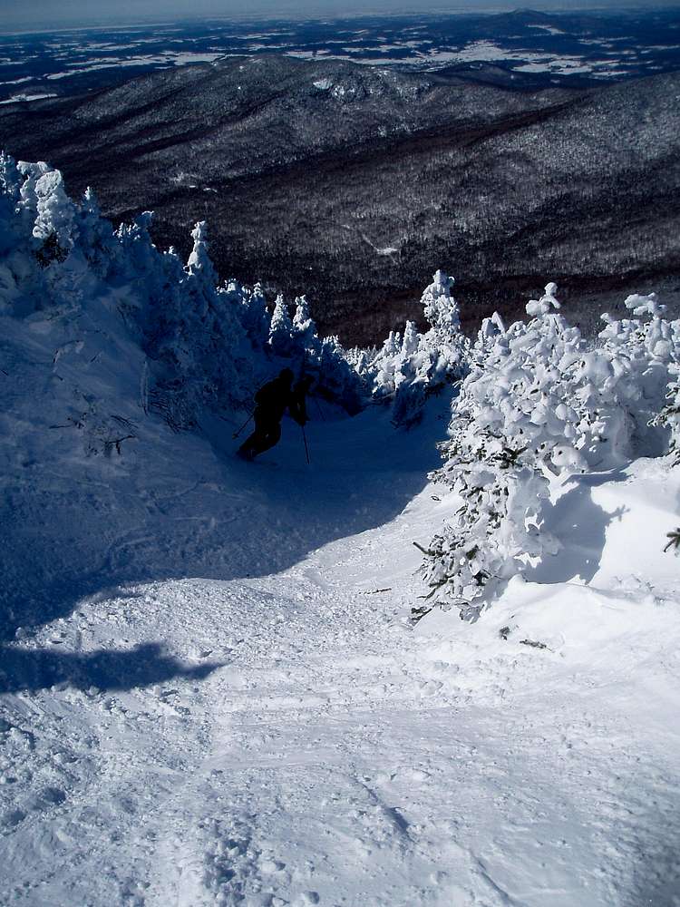 Tuckerman Chute, Jay Peak : Photos, Diagrams & Topos : SummitPost