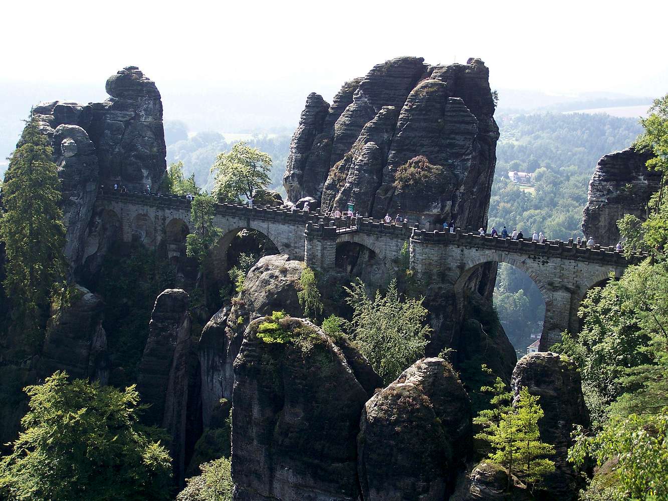 The Bastei bridge : Photos, Diagrams & Topos : SummitPost