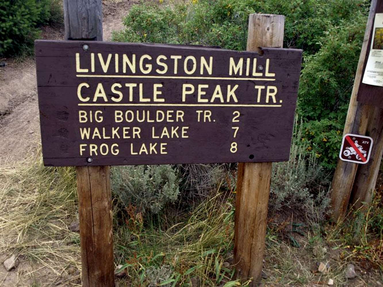 Trailhead Sign : Photos, Diagrams & Topos : SummitPost