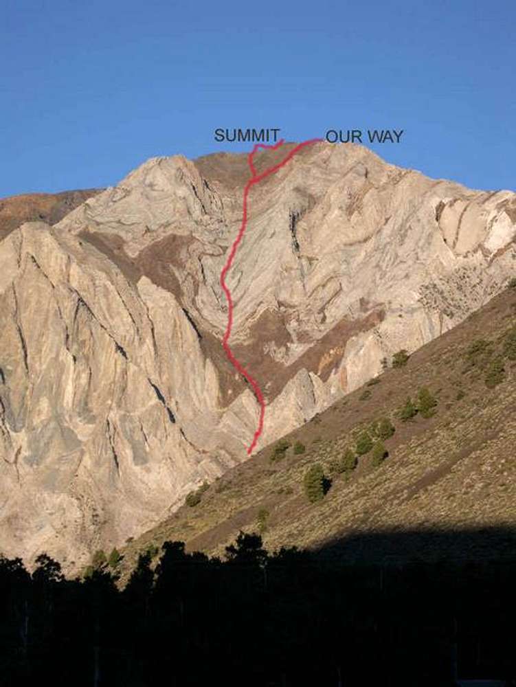 The Northeast Gully of Laurel... : Photos, Diagrams & Topos : SummitPost