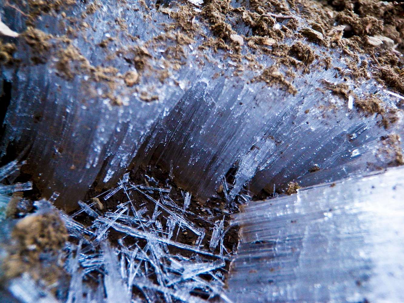 Ice Crystals of the Ground : Photos, Diagrams & Topos : SummitPost