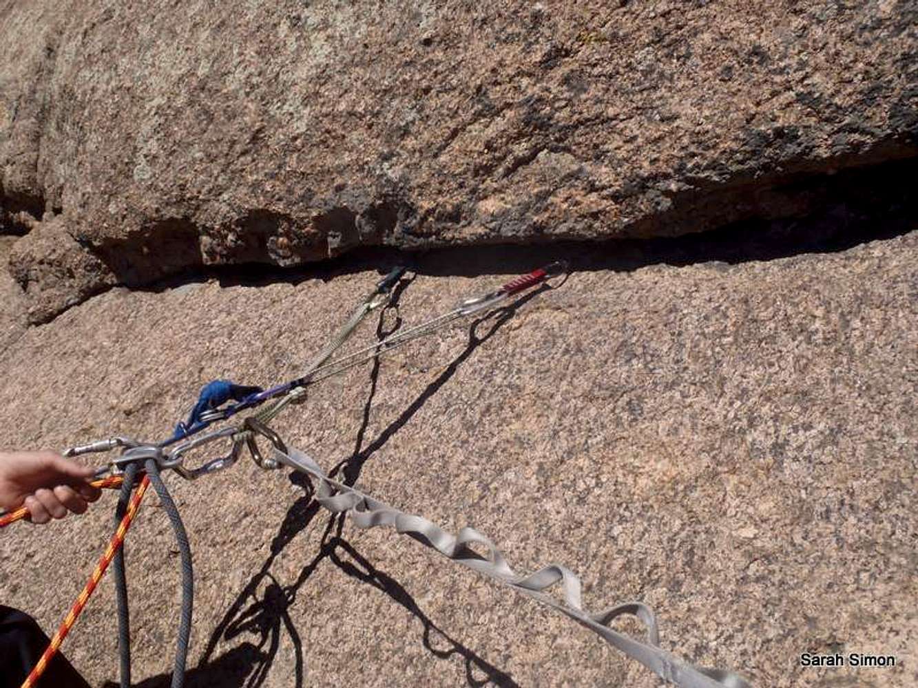 First belay setup : Photos, Diagrams & Topos : SummitPost