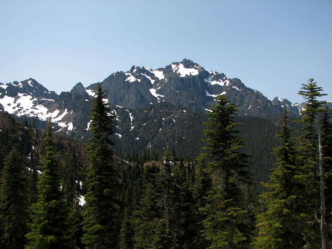 Mount Constance from near 5050 pass : Photos, Diagrams & Topos : SummitPost