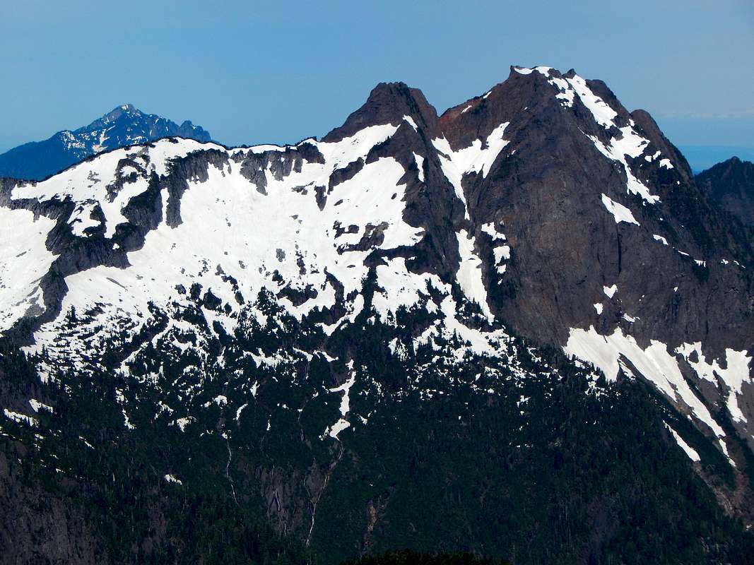 Mount Pilchuck and Big Four Mountain from Sheep Mountain : Photos, Diagrams & Topos : SummitPost