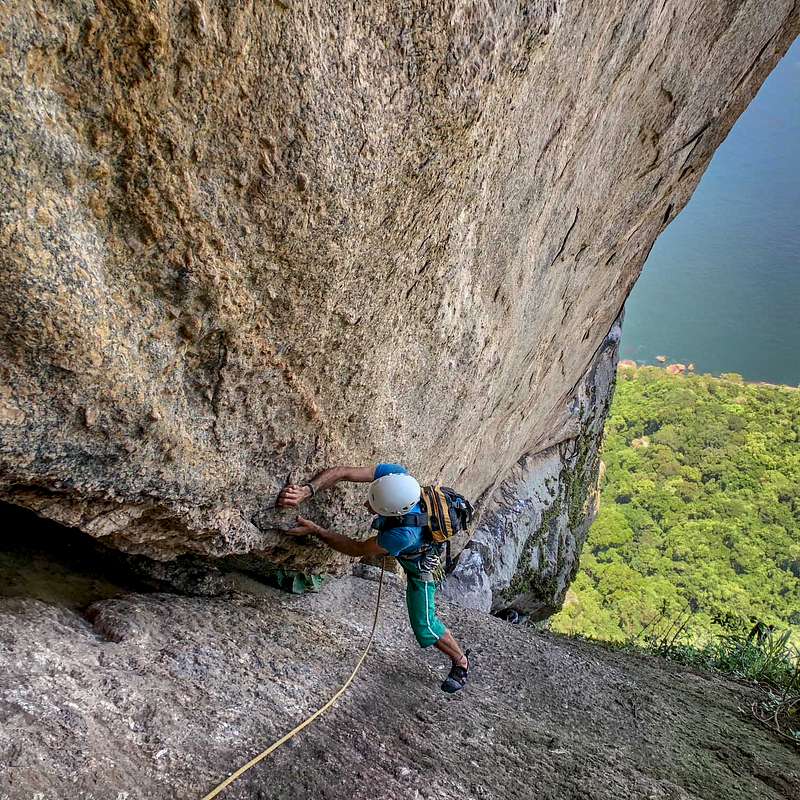 rock-climbing-rio-de-janeiro-sugarloaf-route-chamine-stop : Photos ...