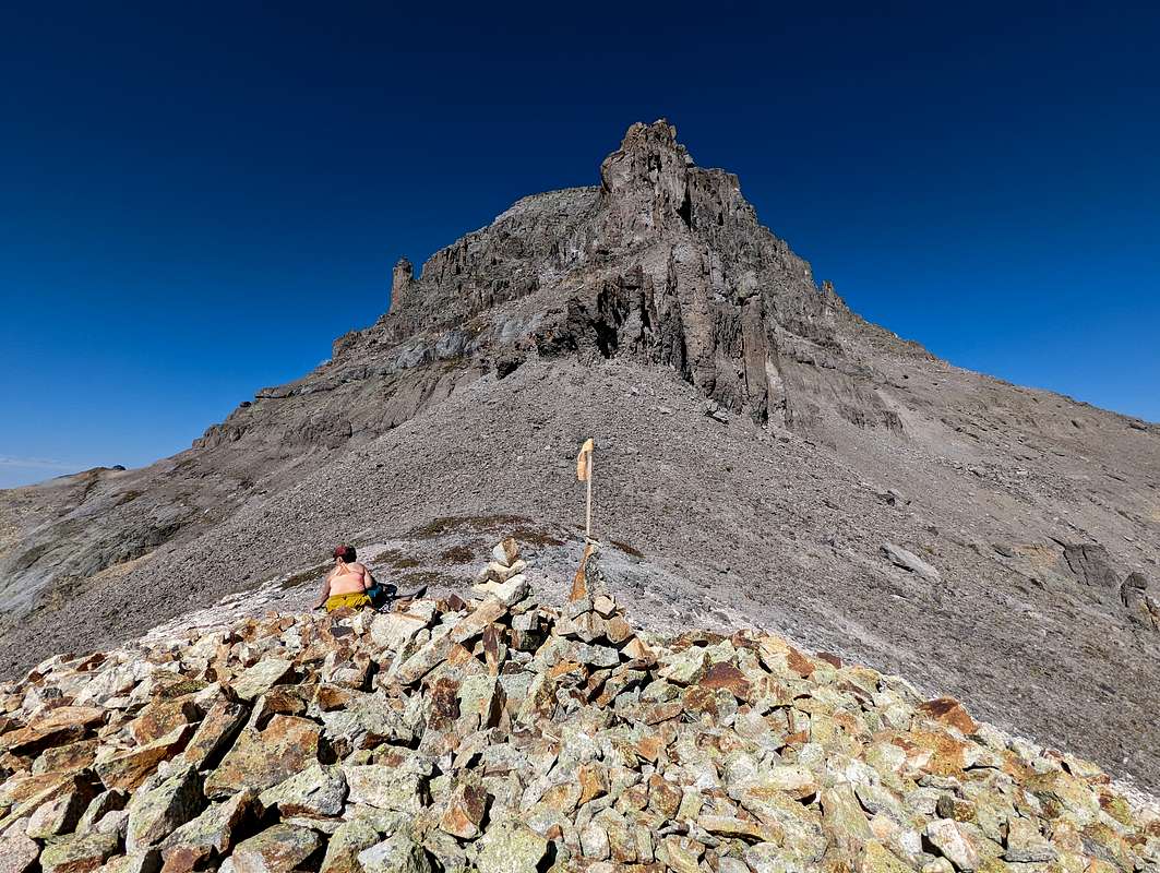 The crest of SE Ridge : Photos, Diagrams & Topos : SummitPost