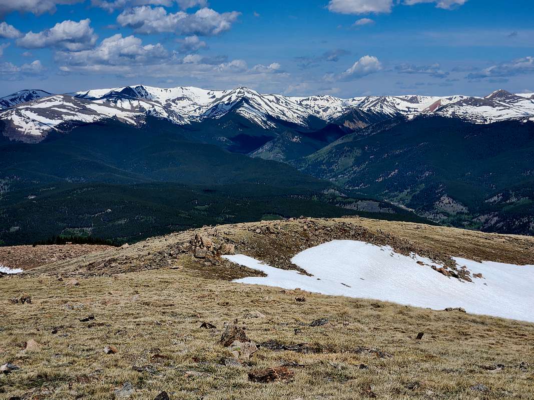 Looking at the Mosquito Range from North Twin Cone Peak : Photos ...