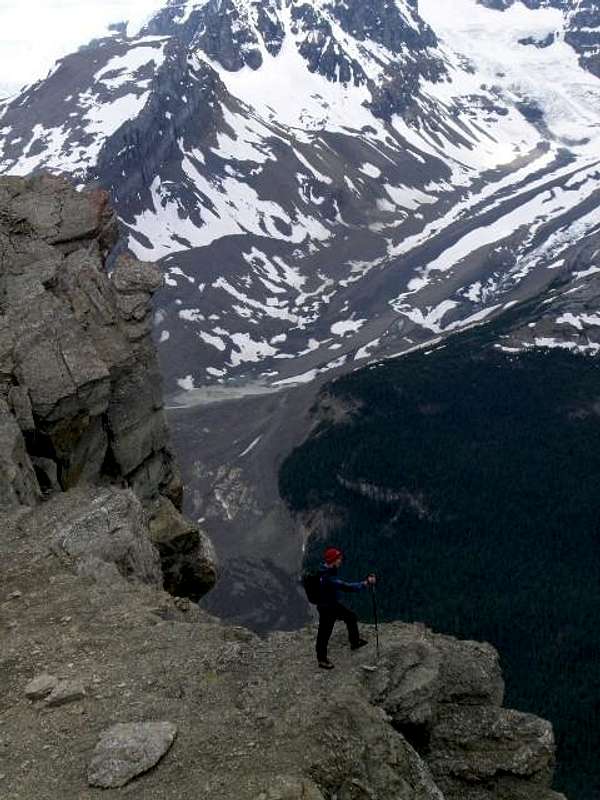 Following up on the top ridge... : Photos, Diagrams & Topos : SummitPost