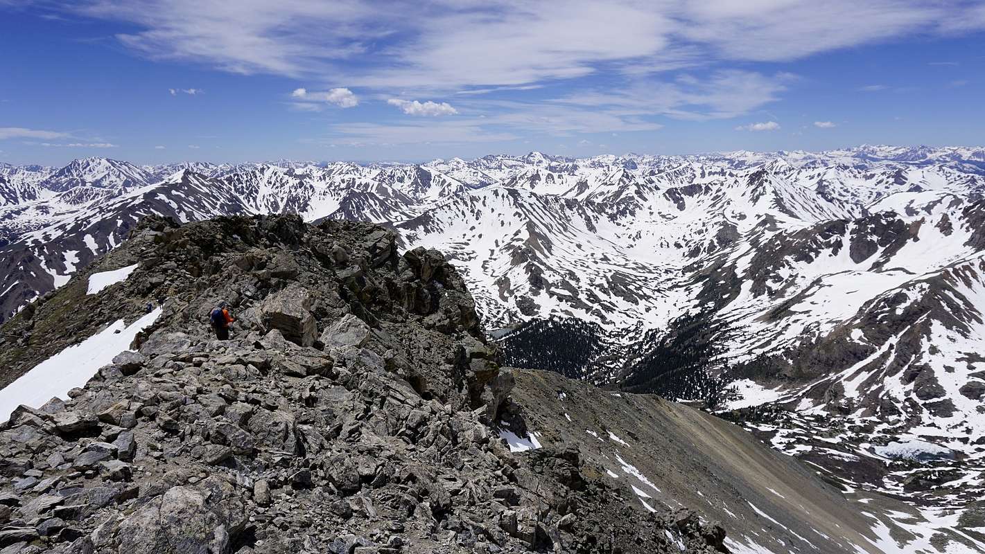 Mount Massive summit views. : Photos, Diagrams & Topos : SummitPost