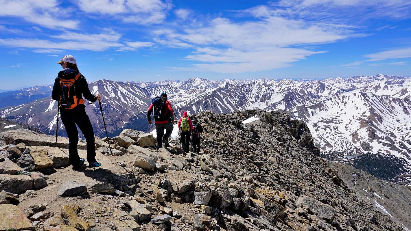 Summit crowd : Photos, Diagrams & Topos : SummitPost