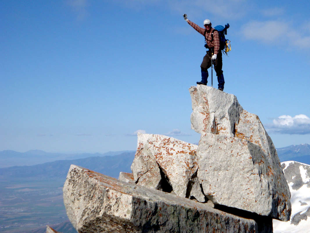 On the False Summit (West Peak) of White Baldy : Photos, Diagrams ...