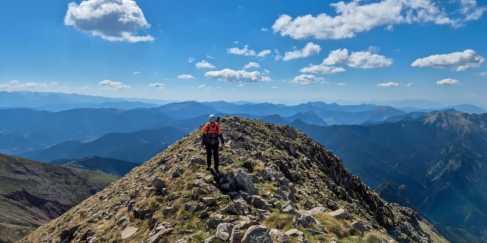 First ridge after topping out on Kaliakouda (2,099m) : Photos, Diagrams ...