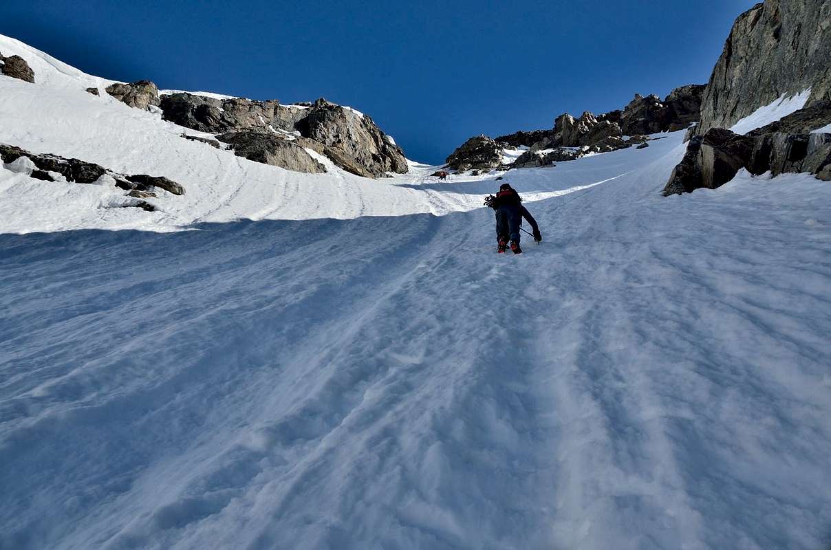 Upper section. : Photos, Diagrams & Topos : SummitPost