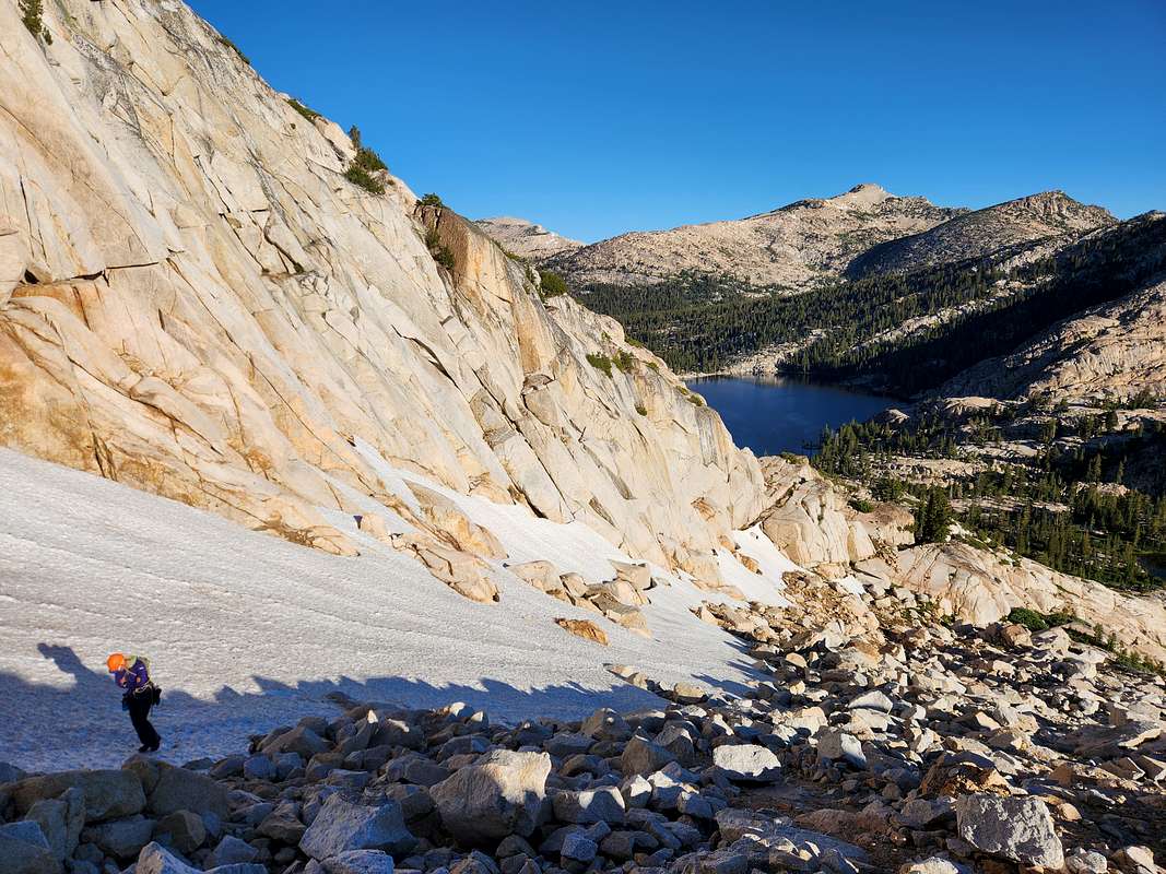 Approach to the Climb : Photos, Diagrams & Topos : SummitPost