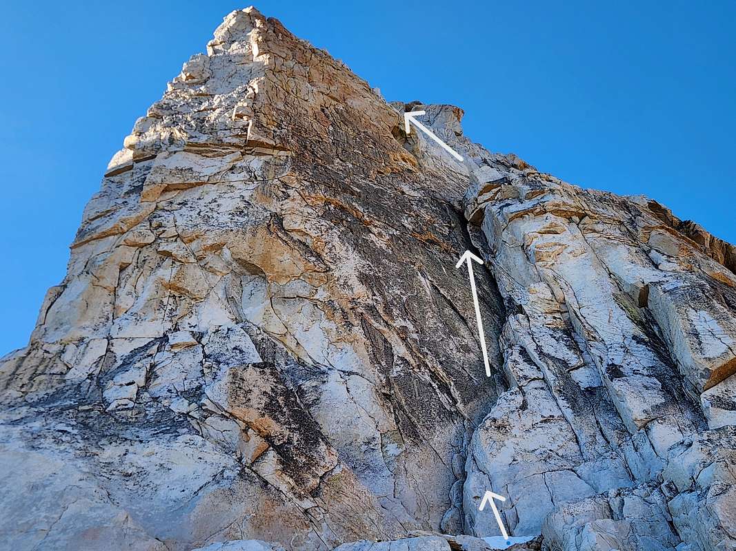 1st, 2nd and 3rd Pitches : Photos, Diagrams & Topos : SummitPost