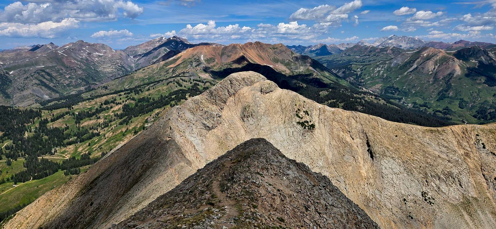 Views from summit. : Photos, Diagrams & Topos : SummitPost