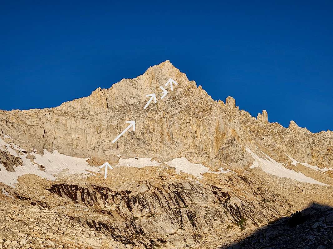 Route Topo : Photos, Diagrams & Topos : SummitPost