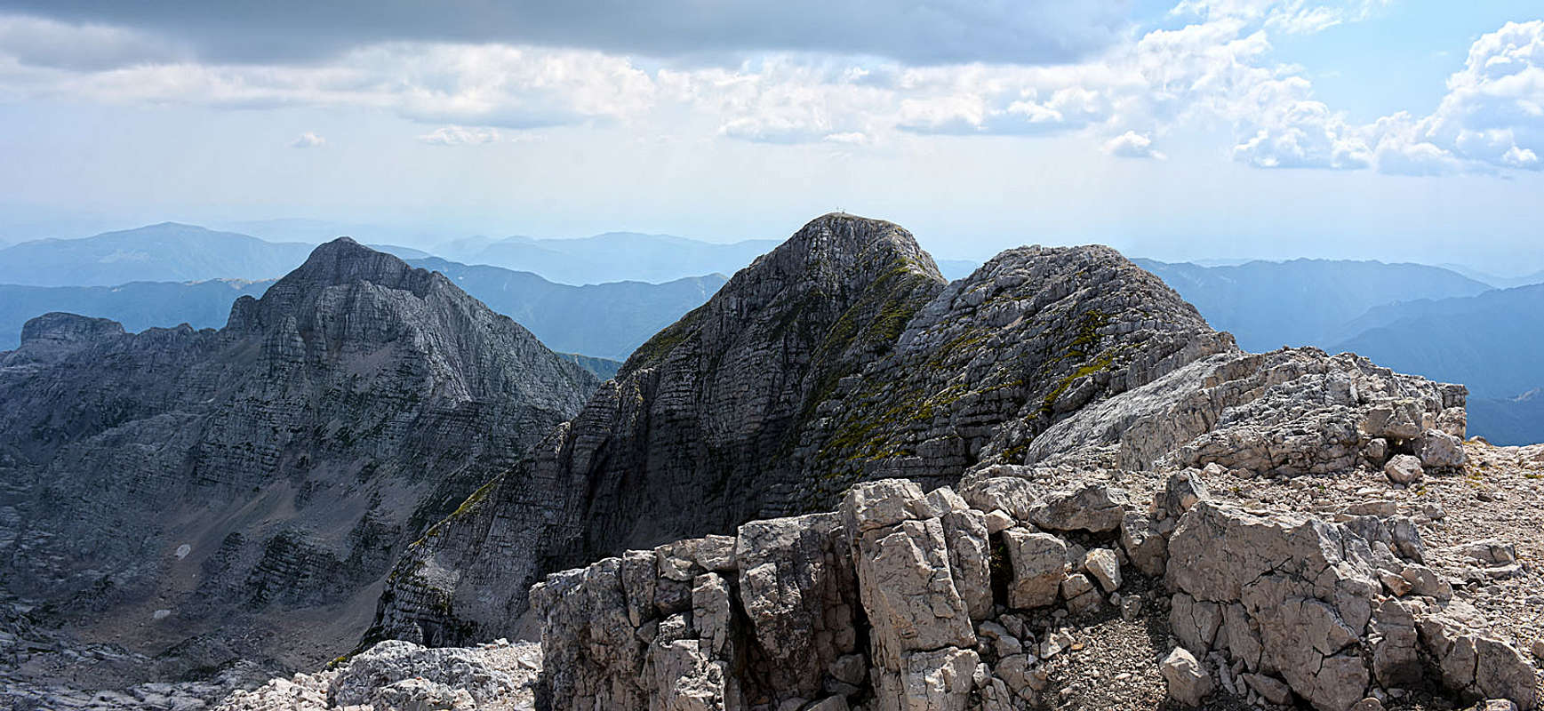 Mali Kanin from Visoki Kanin : Photos, Diagrams & Topos : SummitPost