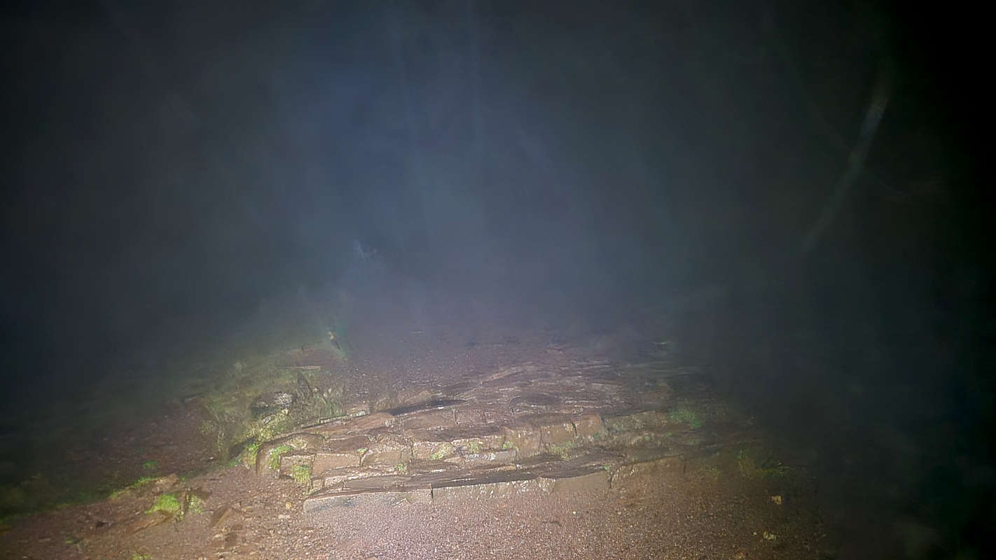Wet steps on the Pen Y Fan trail long before sunrise : Photos, Diagrams ...