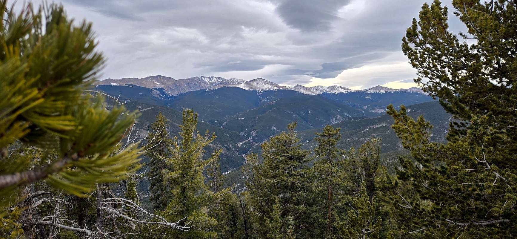 Blue Shy Mountain from summit. : Photos, Diagrams & Topos : SummitPost
