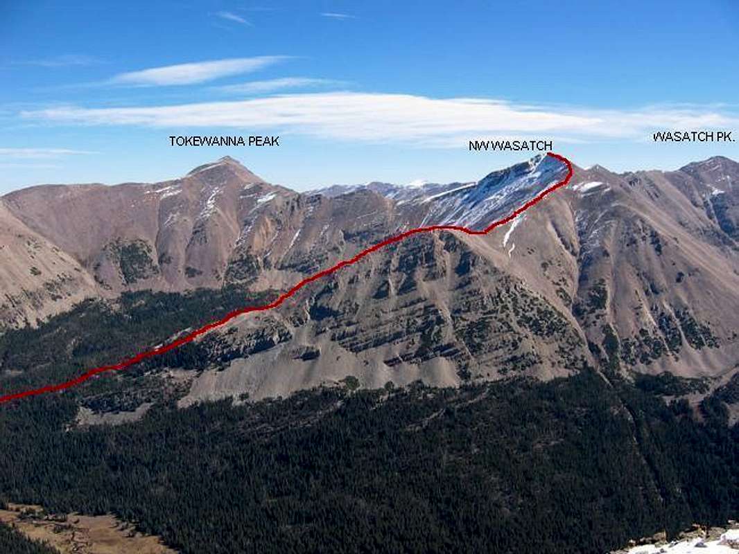 Northwest Ridge-NW Wasatch... : Photos, Diagrams & Topos : SummitPost