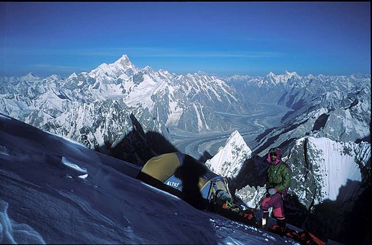 Baltoro glacier from 7000m... : Photos, Diagrams & Topos : SummitPost