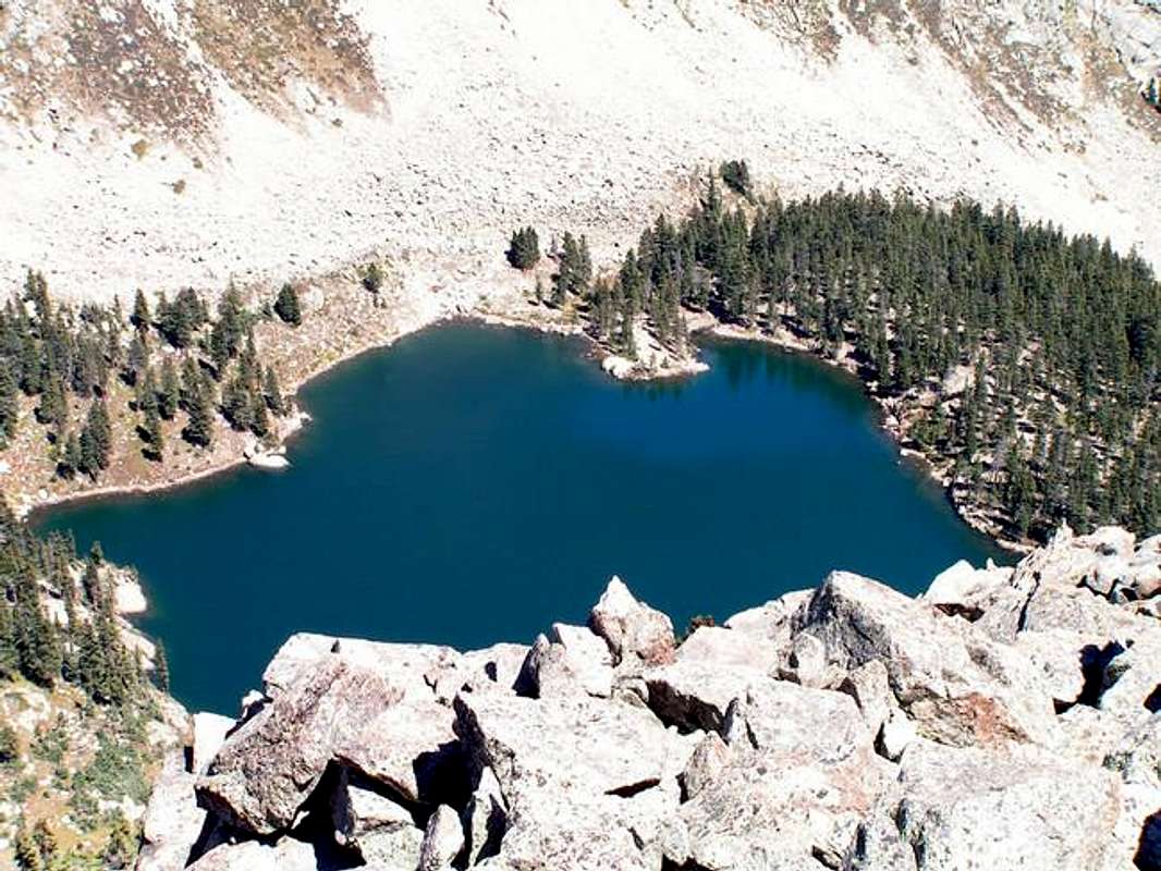 Zoom of Lake Katherine from... : Photos, Diagrams & Topos : SummitPost