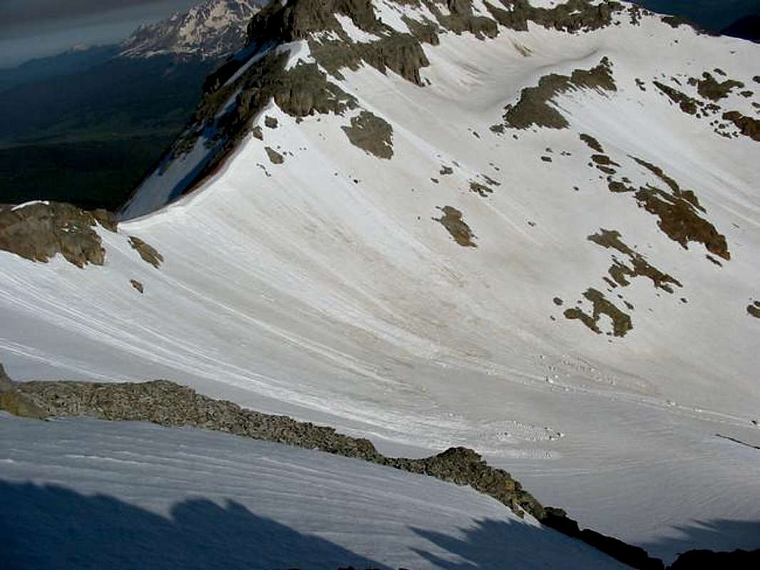 Snow Slides from Corniced... : Photos, Diagrams & Topos : SummitPost