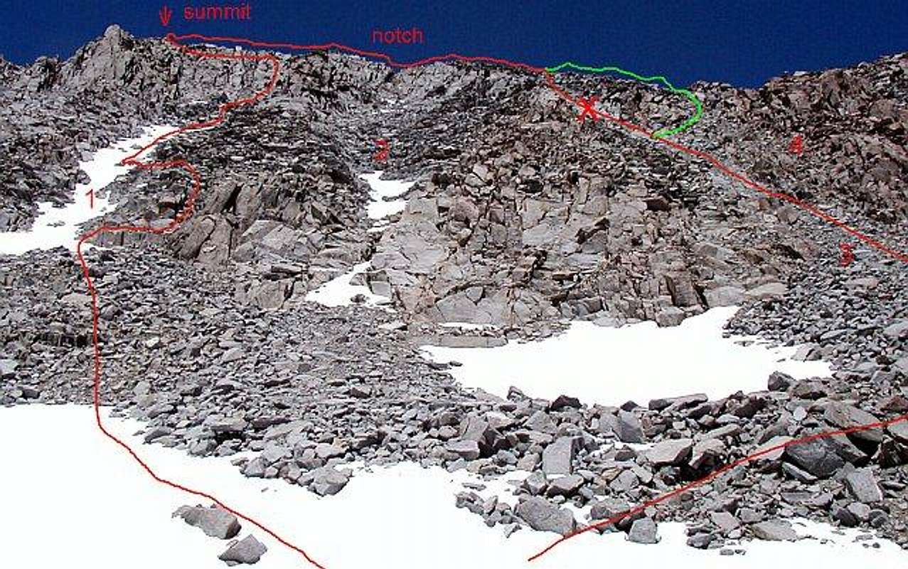 Mt. Sill from the foot of... : Photos, Diagrams & Topos : SummitPost