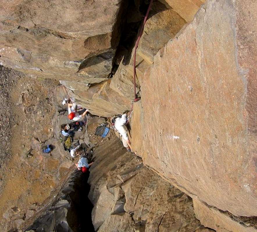 Brian Hench bearhugging,... : Photos, Diagrams & Topos : SummitPost