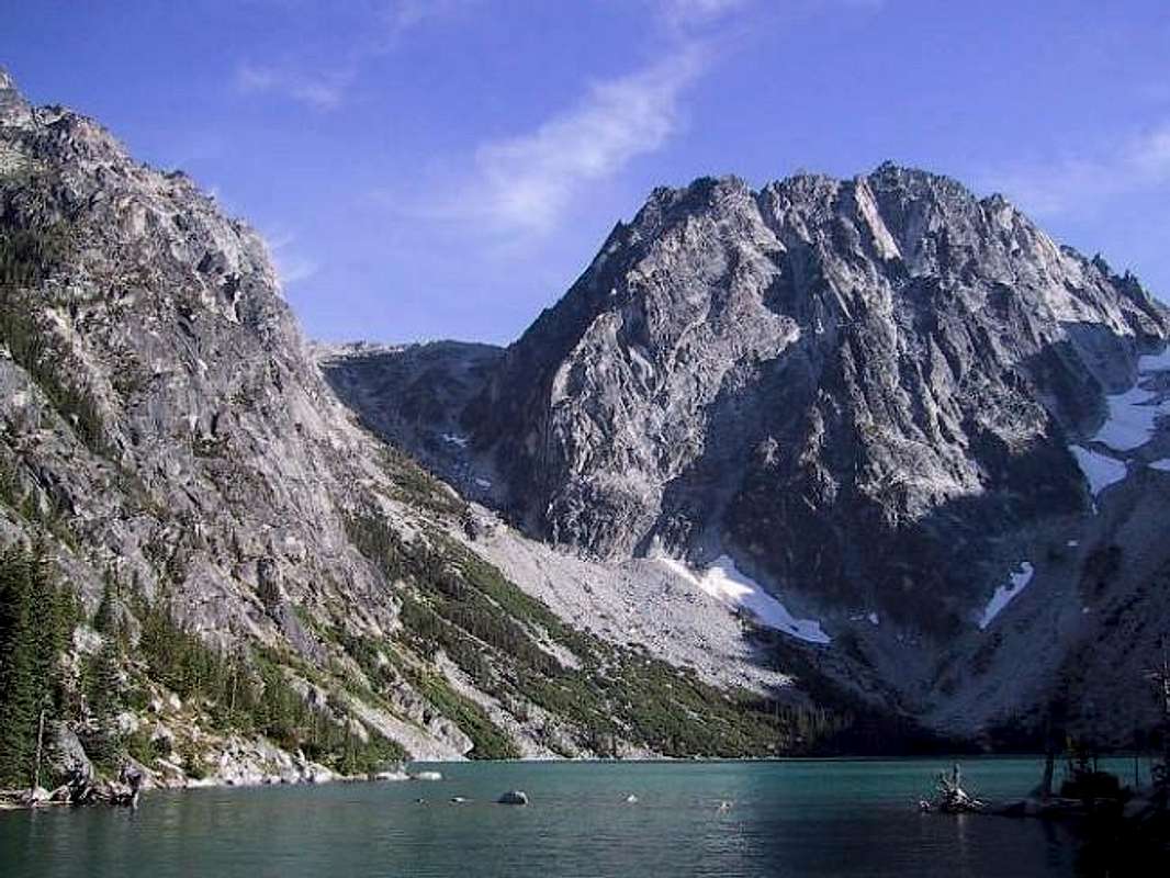 The Aasgard Pass route is at... : Photos, Diagrams & Topos : SummitPost