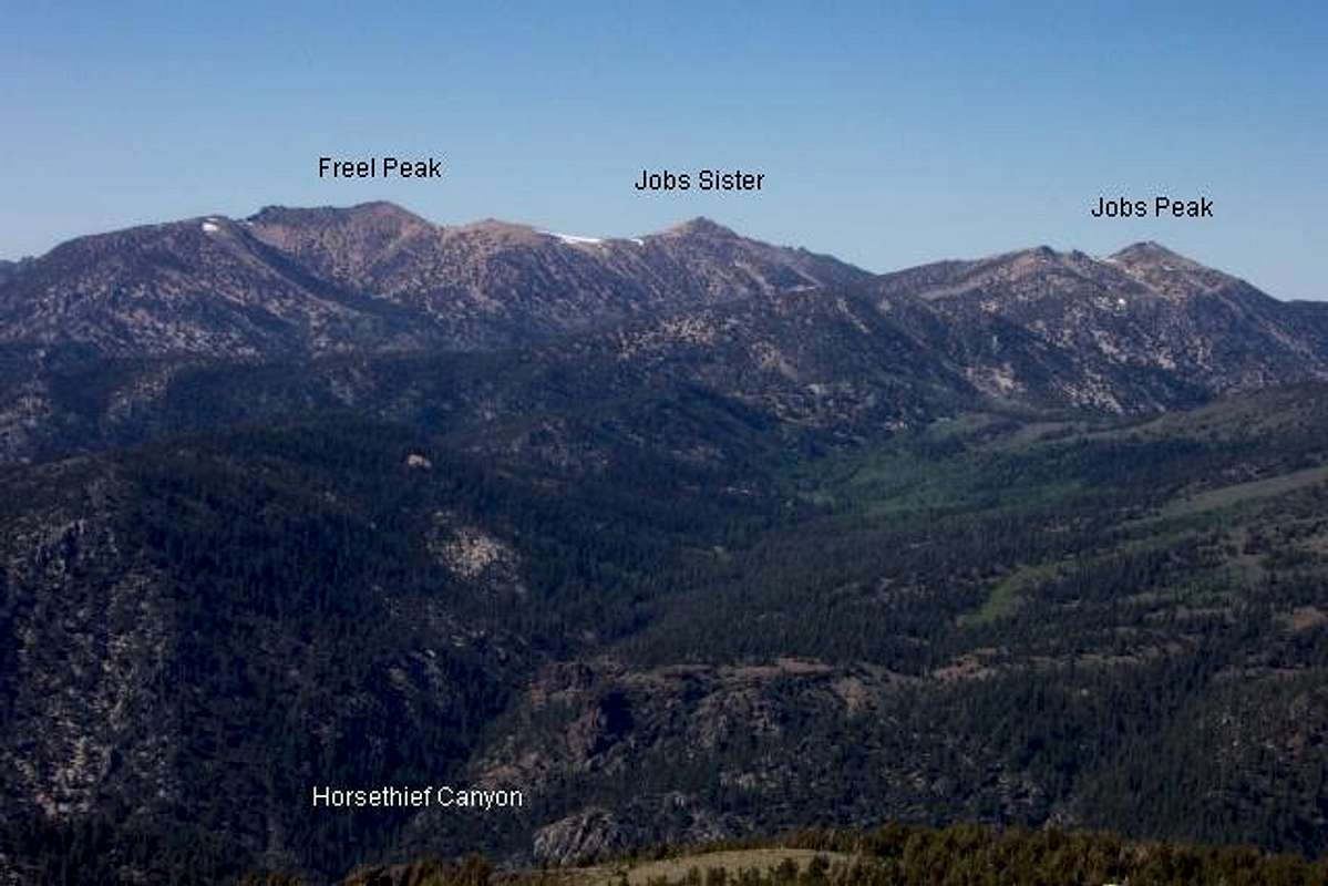 Freel Peak from the south. : Photos, Diagrams & Topos : SummitPost